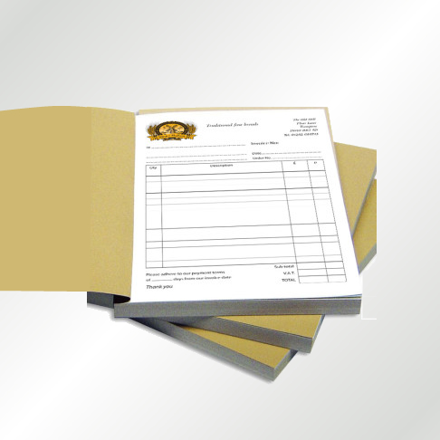 Triplicate NCR Book Printing | Invoice Book Printing | Self Carbonated ...